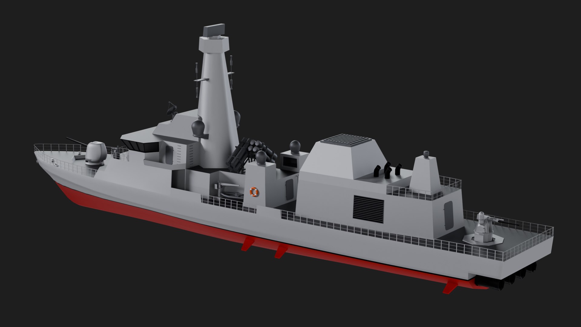 Fast Attack Craft FAC 65 Low Poly 3D Model - TurboSquid 2300854
