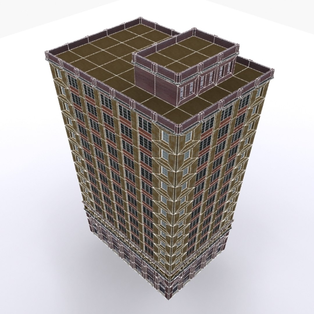 building city 3d model