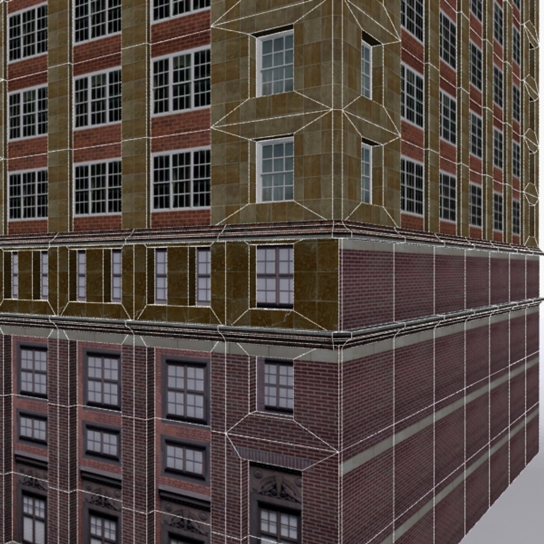 building city 3d model