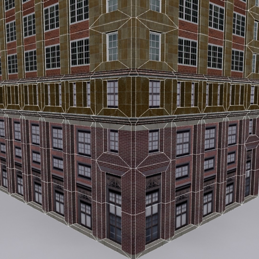 building city 3d model