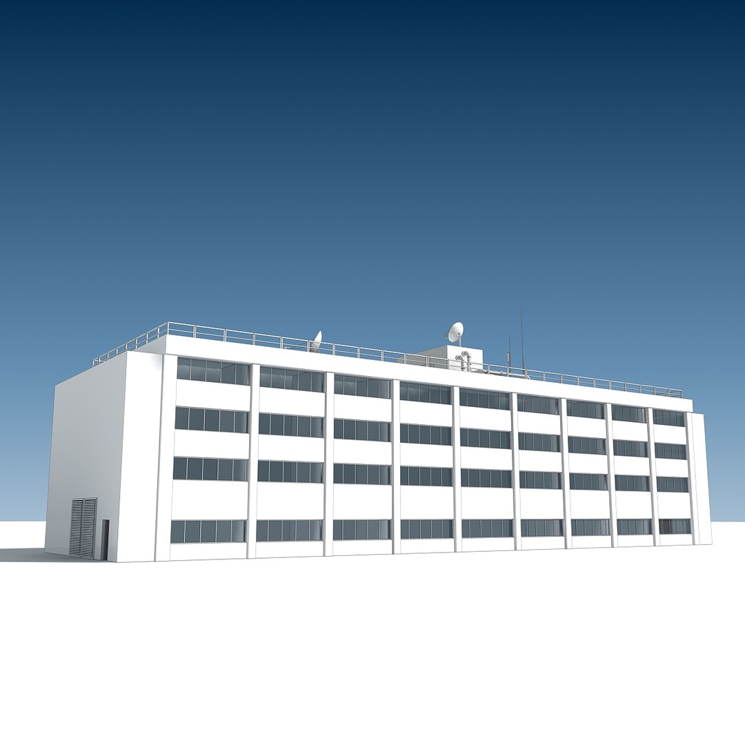 3D Building 17 - TurboSquid 1313593