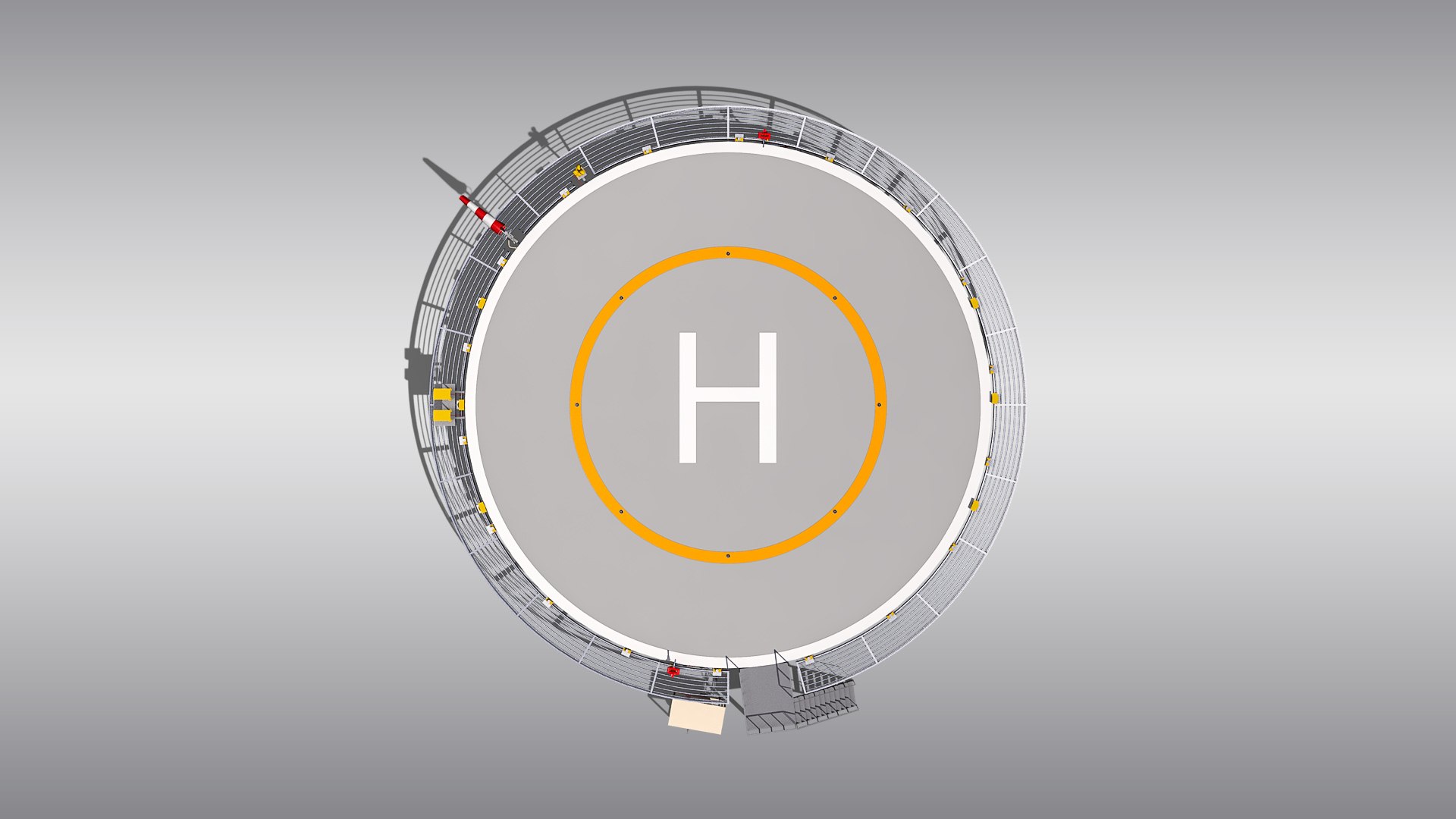 3D Heliports Collection 3 - TurboSquid 2162559