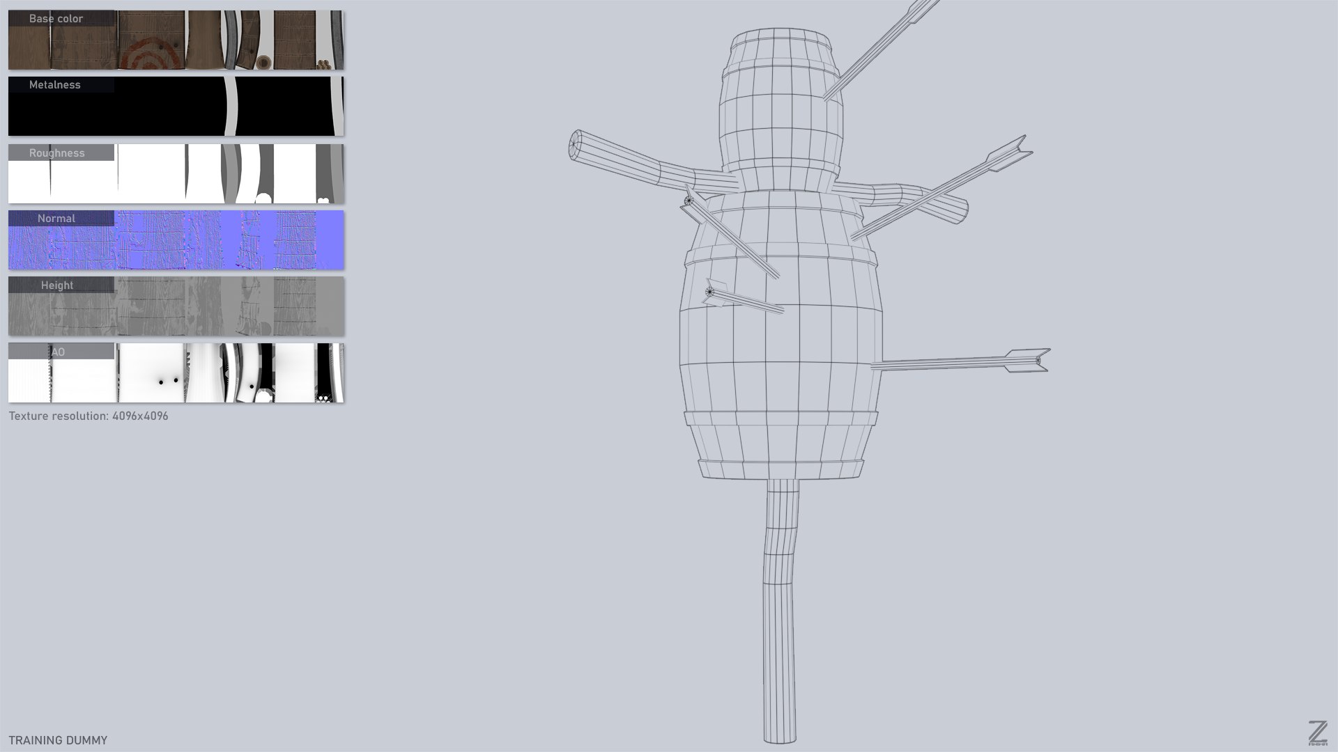 3D Model Training Dummy - TurboSquid 2220081