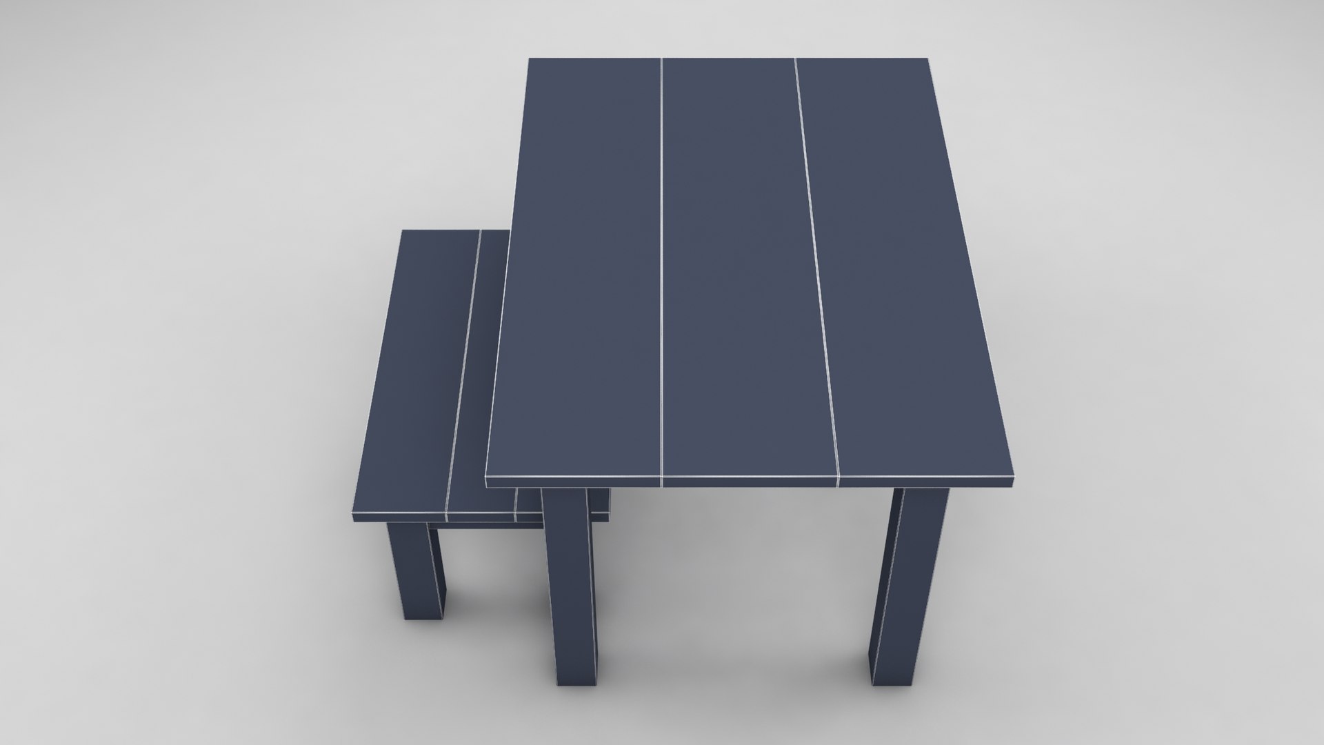 Activity Table 3D Model - TurboSquid 1646864