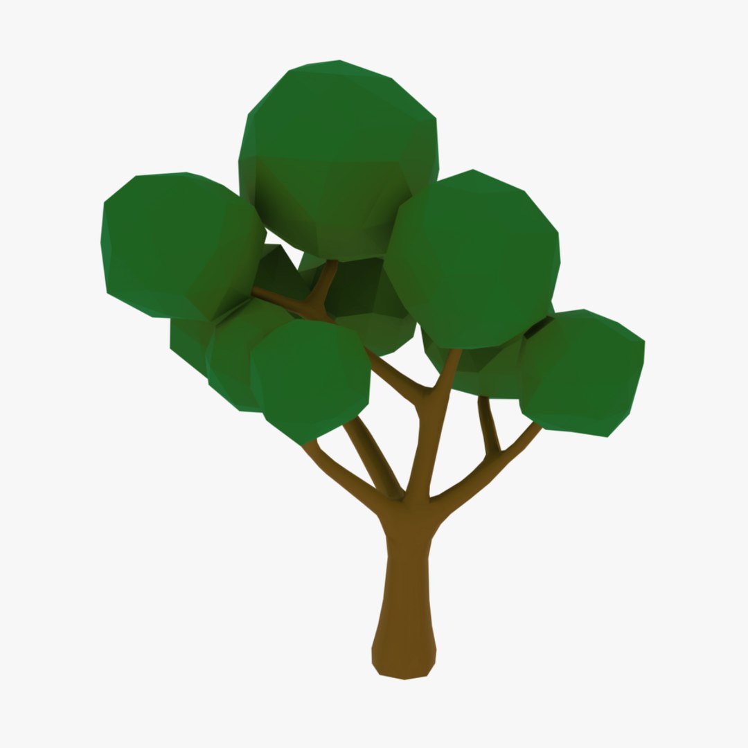 Tree Low-poly 3D model - TurboSquid 1823850