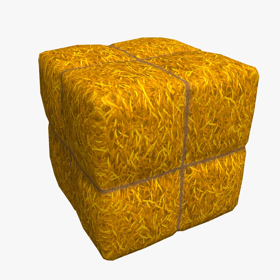 Cartoon haystack 3D model - TurboSquid 2090347