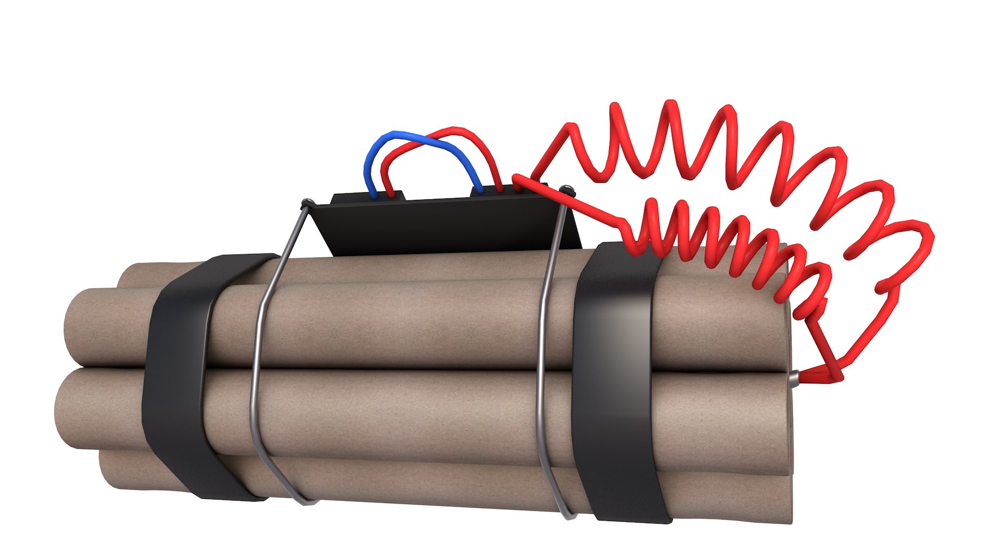 3D Bomb - TurboSquid 2037317