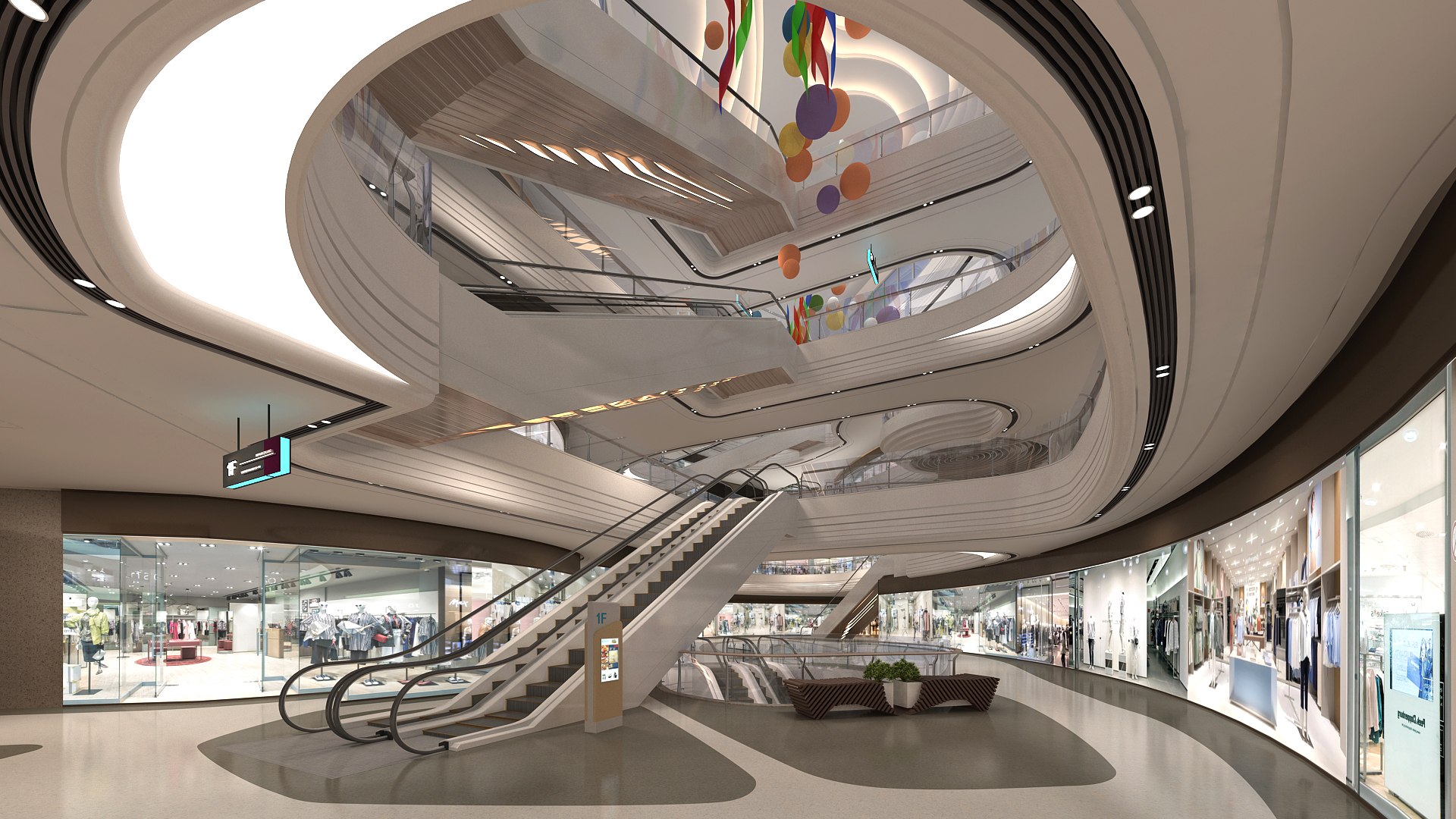 3D model Shopping Mall 05 - TurboSquid 2163158