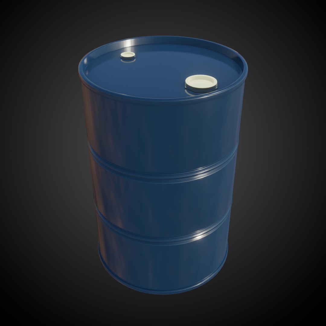 3D Model Oil Barrel - TurboSquid 1525901