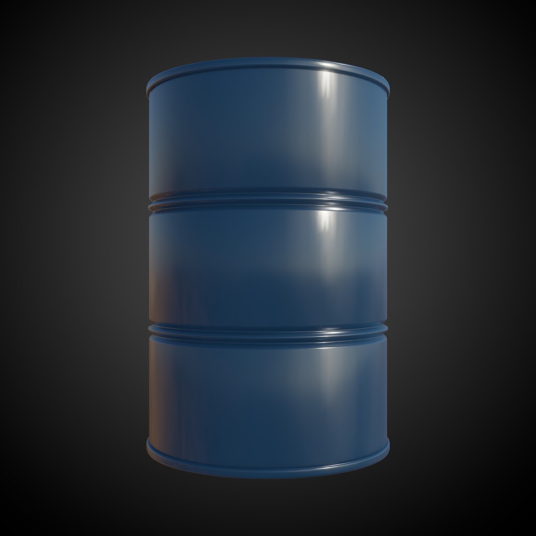3D Model Oil Barrel - TurboSquid 1525901