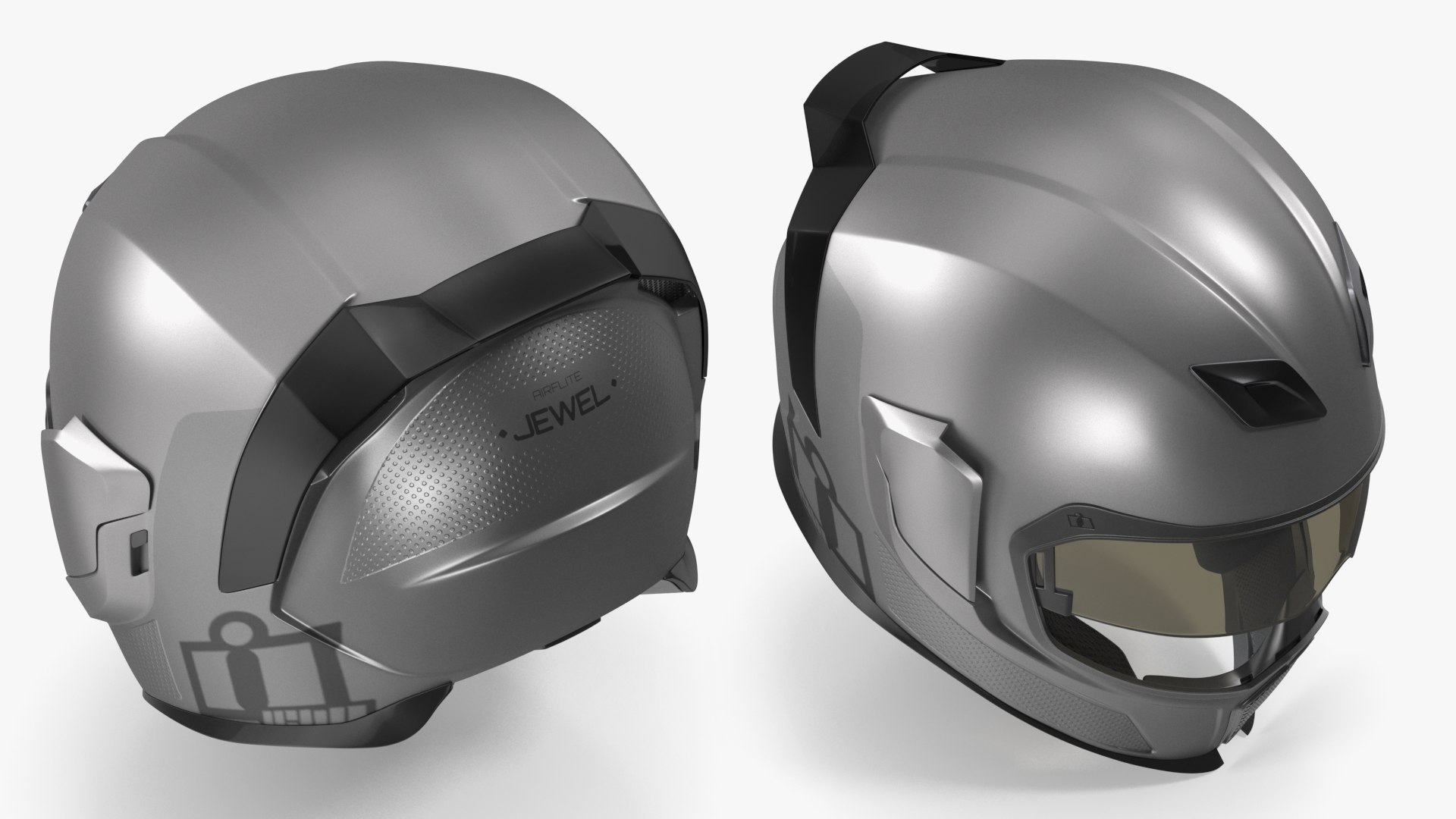 Bike Racing Helmet Grey Model - TurboSquid 2066140