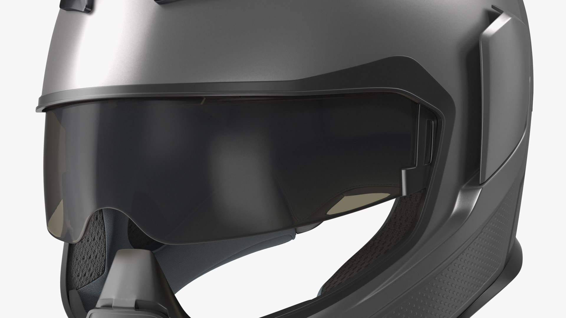 Bike Racing Helmet Grey Model - TurboSquid 2066140