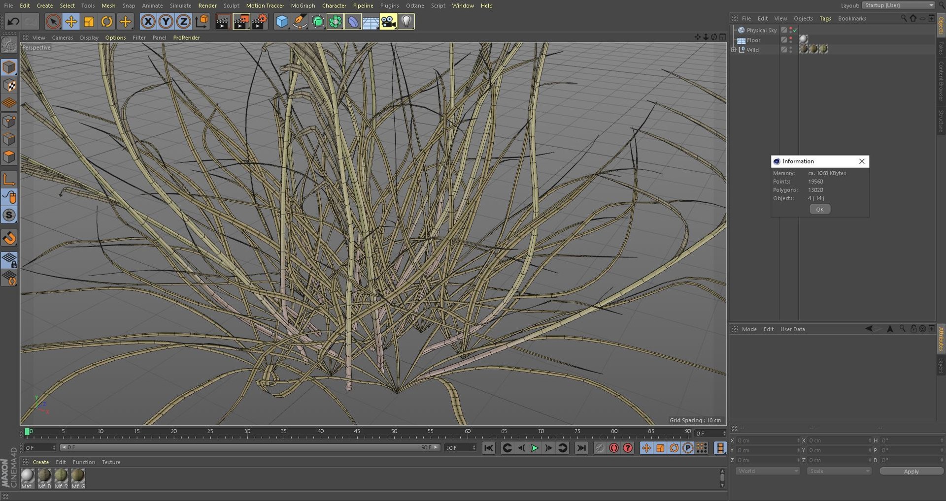 3D grass wild model - TurboSquid 1457422