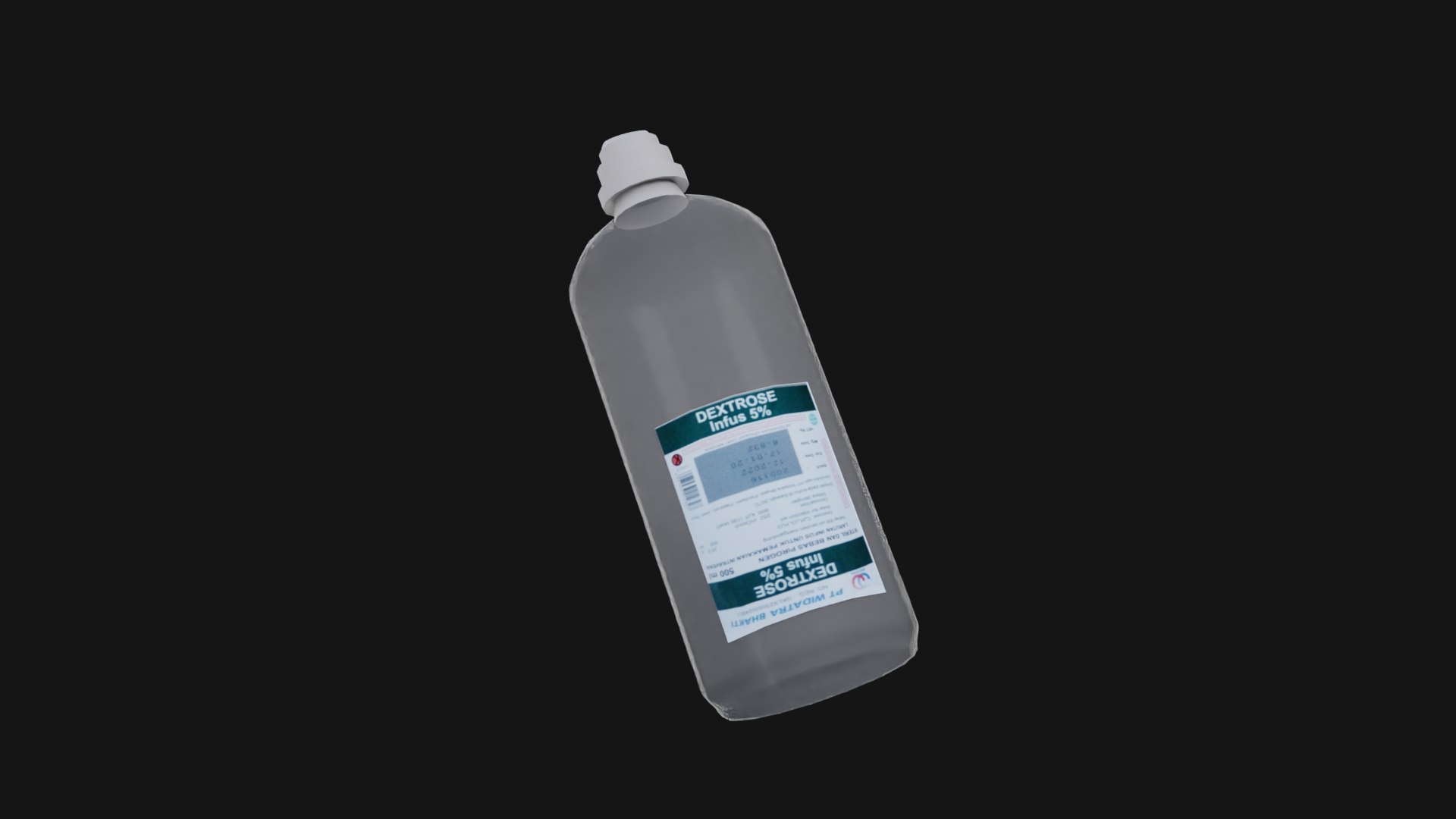 3D Model Dextrose Solution Low Poly - TurboSquid 2182391