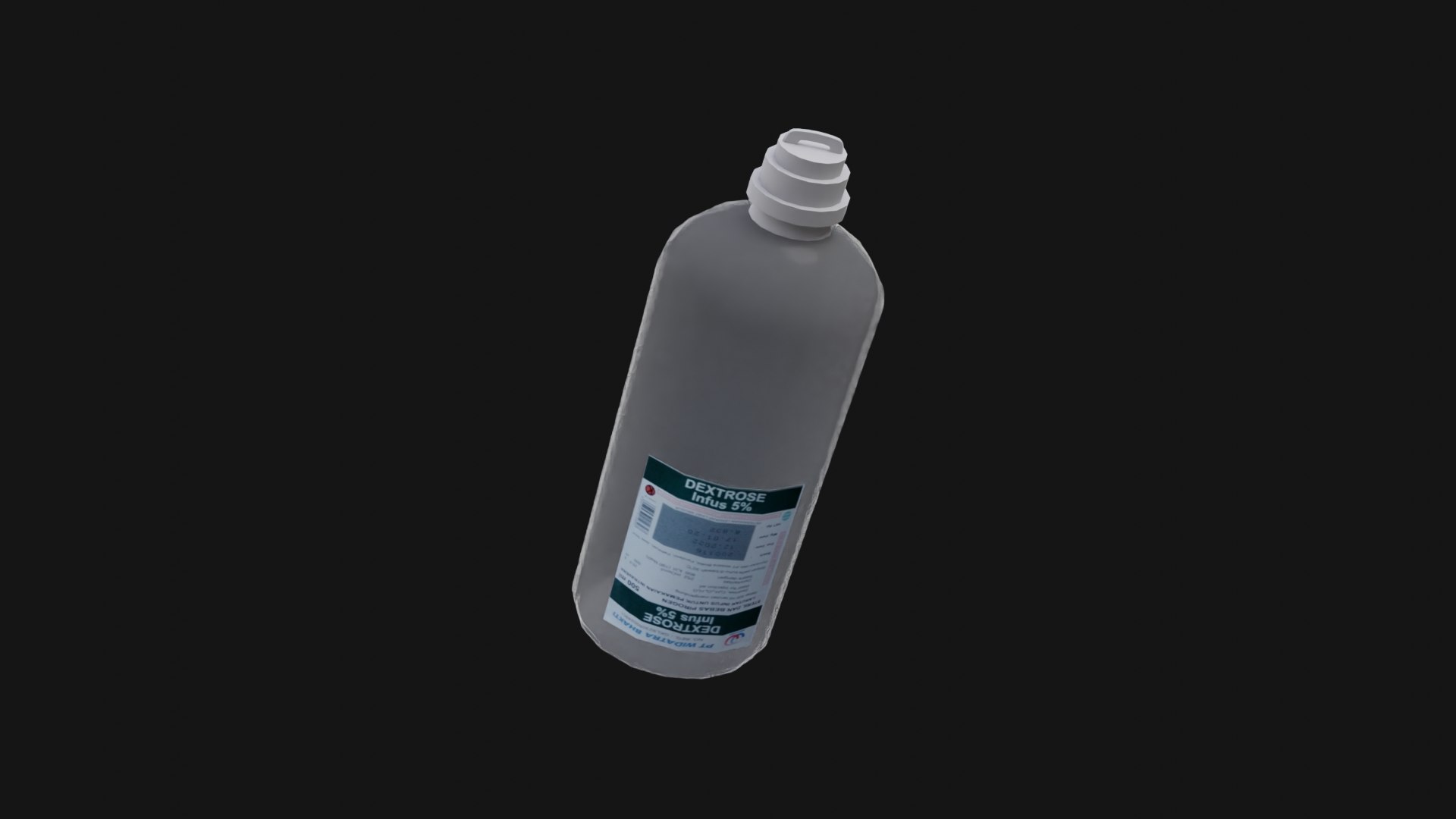 3D Model Dextrose Solution Low Poly - TurboSquid 2182391