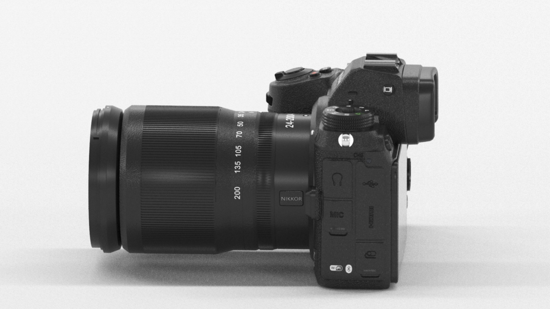 3D Model Nikon Z 6II Full Frame Hybrid Digital Camera - TurboSquid 2339810