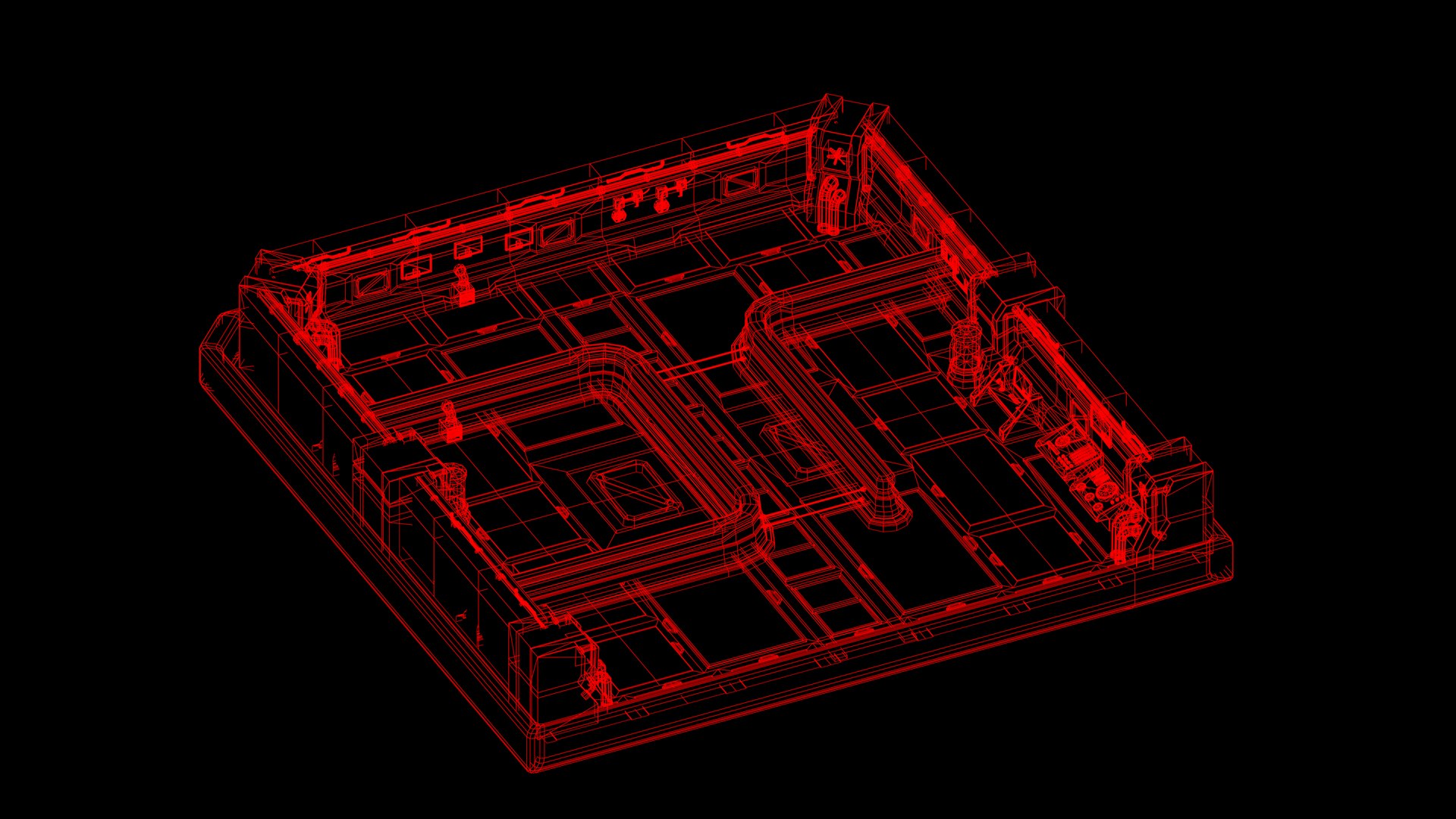 Low Poly Sci-Fi Station Pack 3D Model - TurboSquid 1968688
