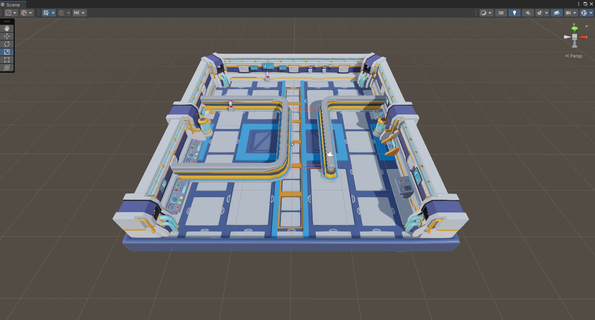 Low Poly Sci-Fi Station Pack 3D model - TurboSquid 1968688