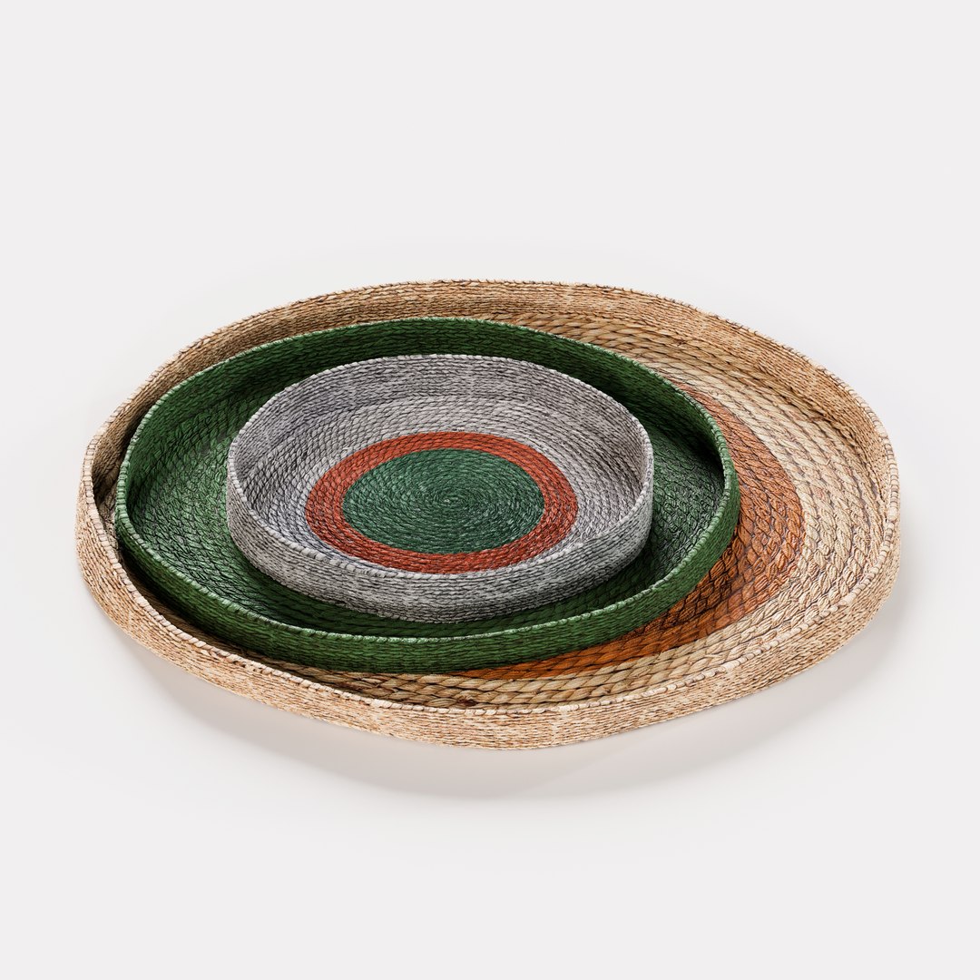 Citta Pinto Baskets 3D Model - TurboSquid 2185227