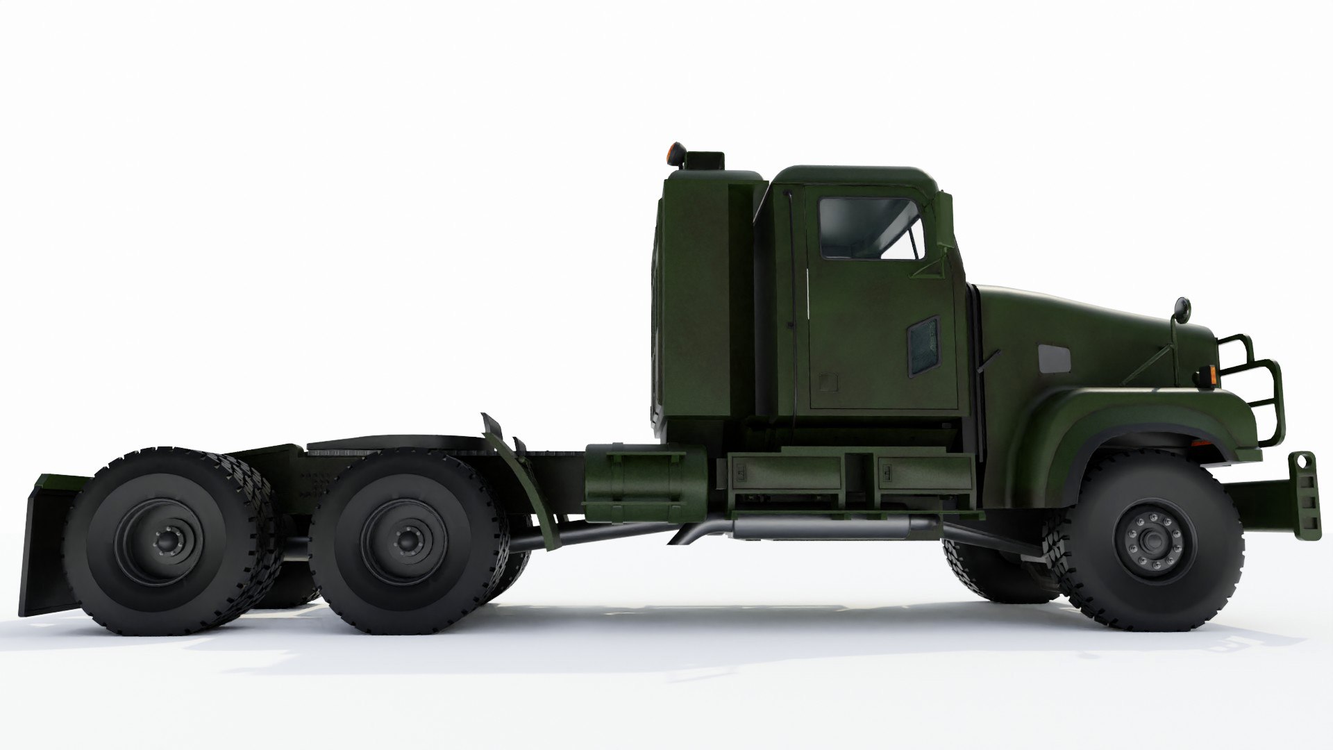 3d Model M915a5 Army Truck