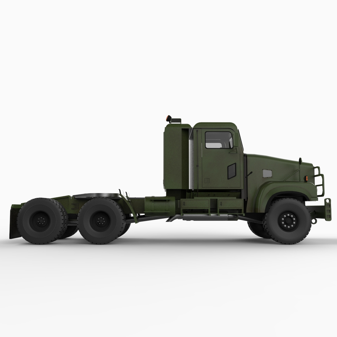 3d model m915a5 army truck