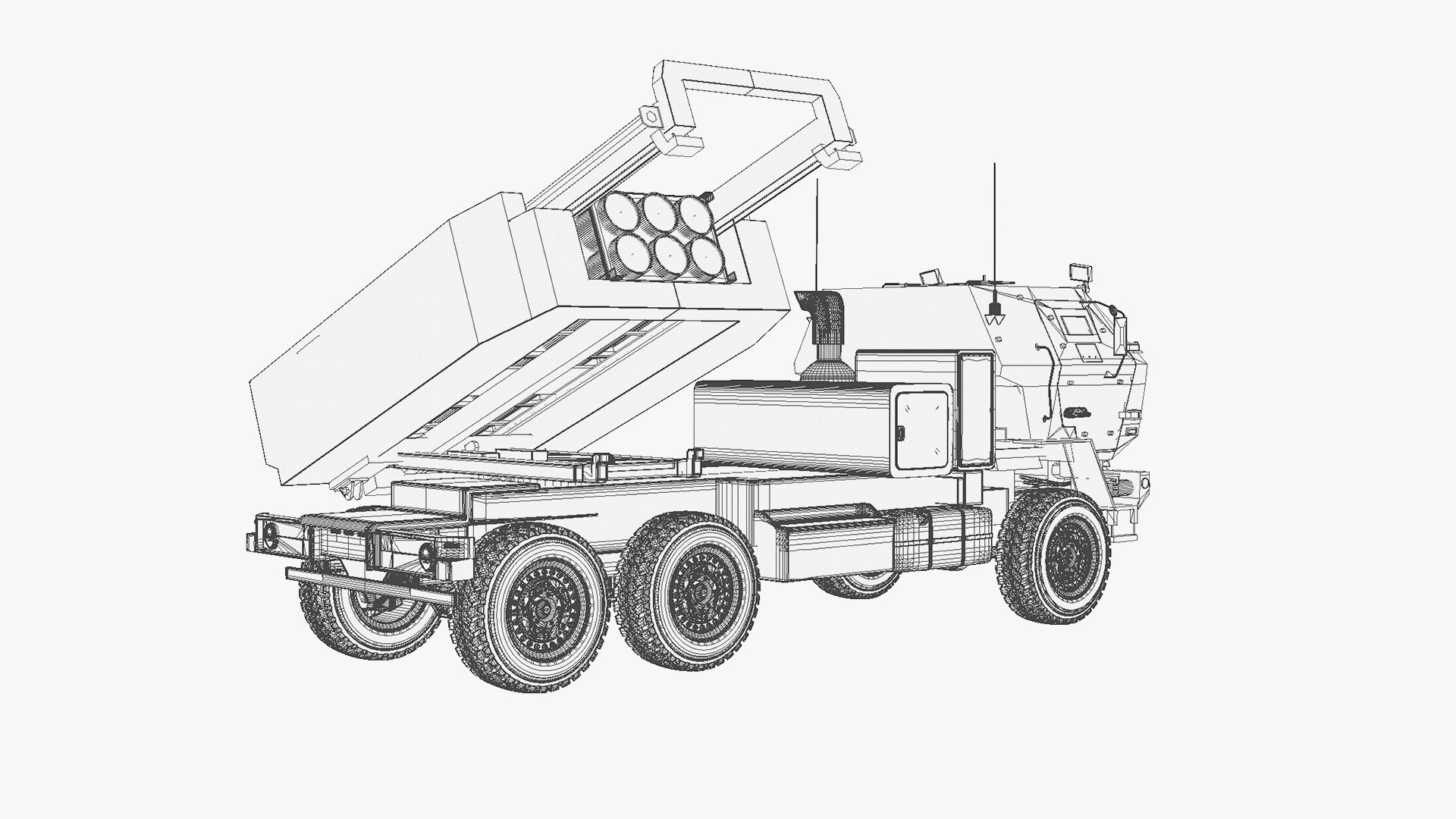 M142 HIMARS Rocket System 3D - TurboSquid 2063031