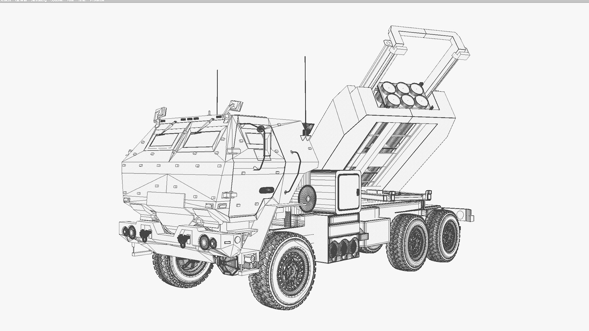 M142 HIMARS Rocket System 3D - TurboSquid 2063031