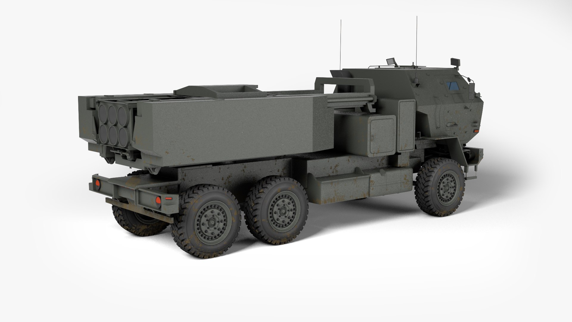 M142 HIMARS Rocket System 3D - TurboSquid 2063031