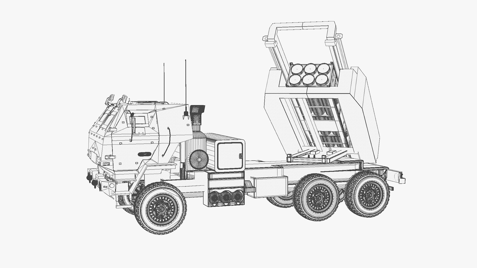 M142 HIMARS Rocket System 3D - TurboSquid 2063031