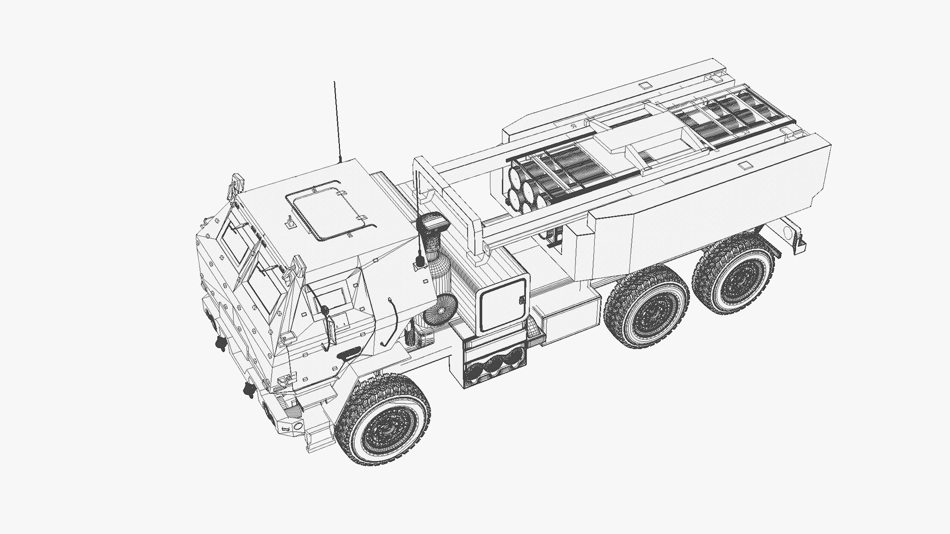 M142 HIMARS Rocket System 3D - TurboSquid 2063031