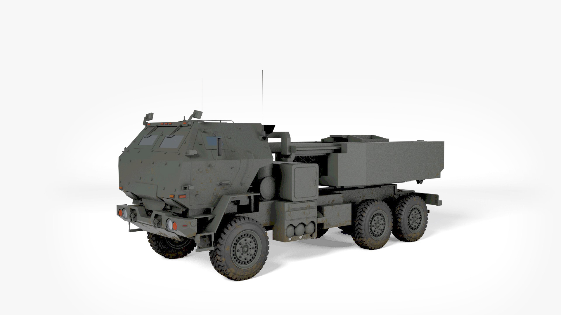 M142 HIMARS Rocket System 3D - TurboSquid 2063031