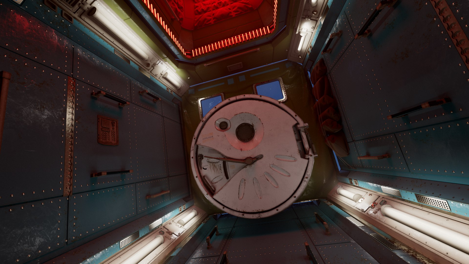 3D ISS Like SpaceStation Interior V2 - TurboSquid 2259984