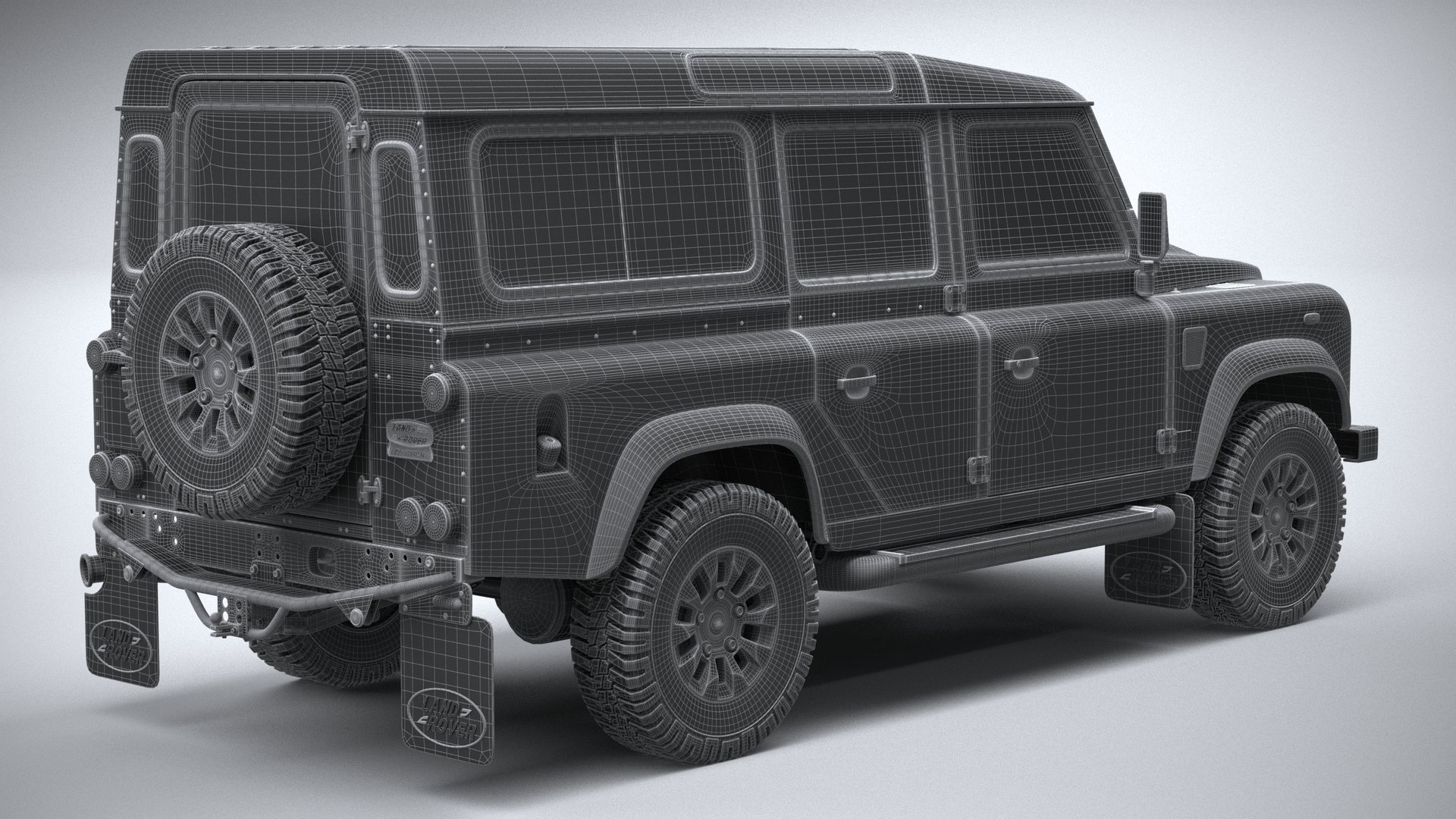 Land rover defender 3D model - TurboSquid 1698729