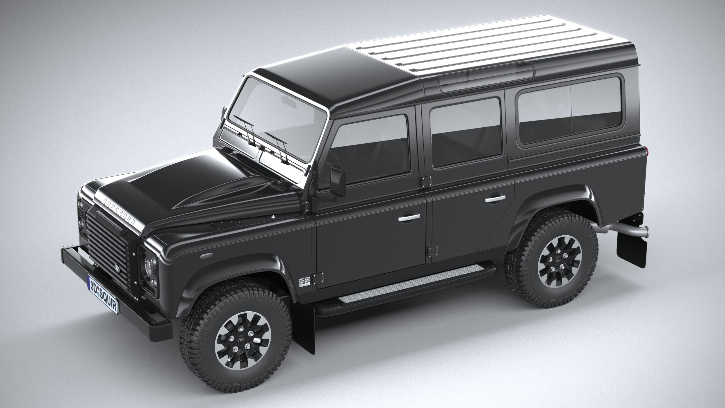 Land rover defender 3D model - TurboSquid 1698729