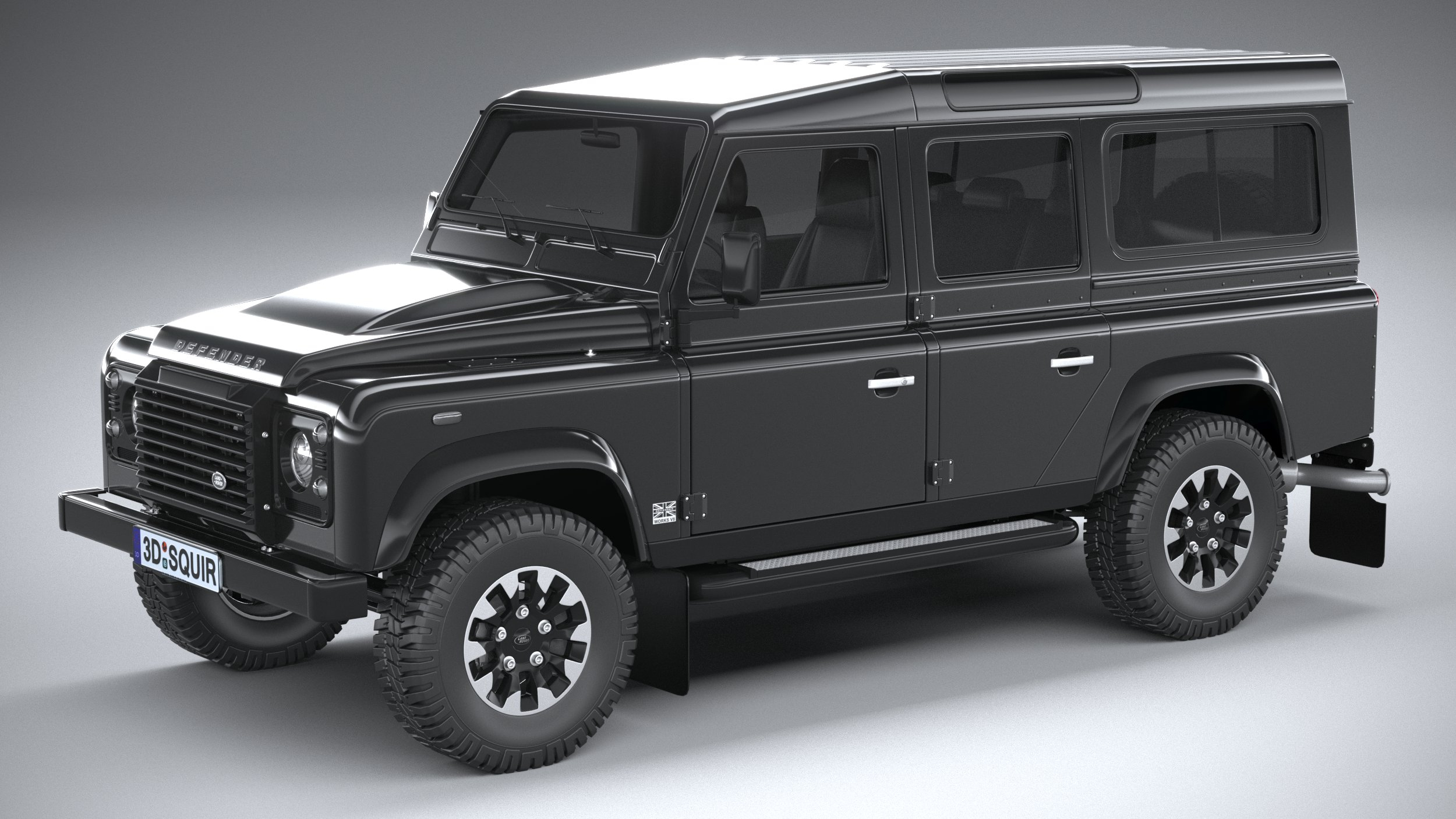 Land rover defender 3D model - TurboSquid 1698729