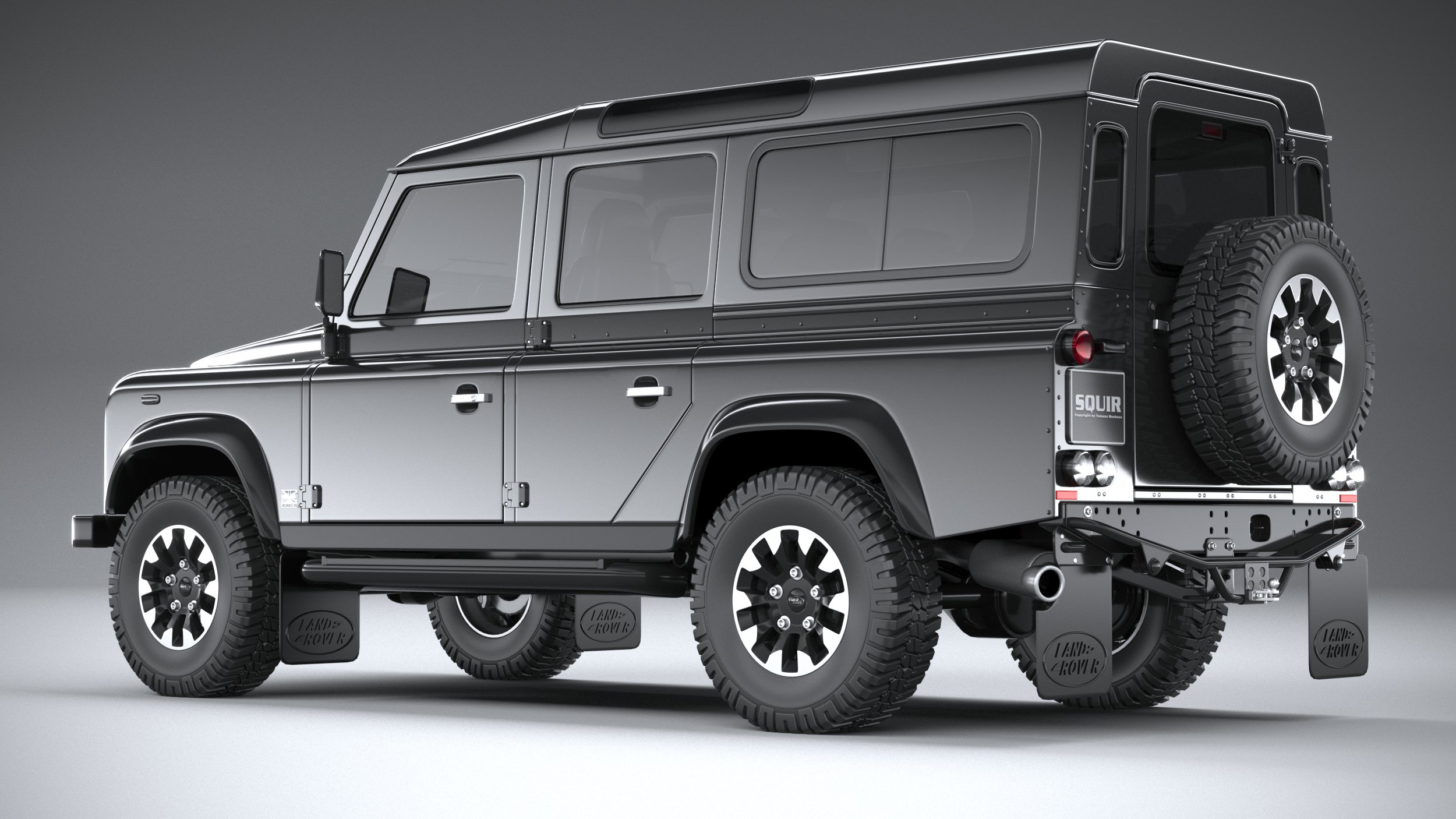 Land rover defender 3D model - TurboSquid 1698729