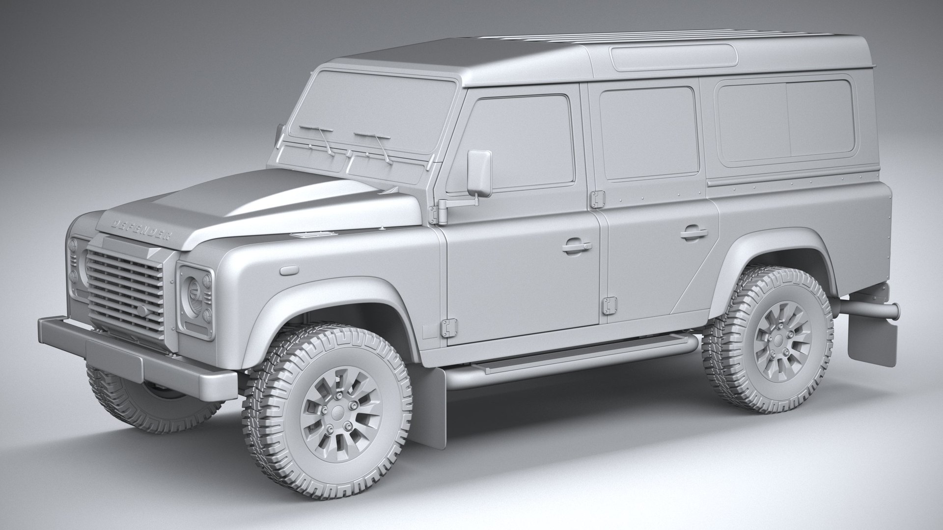 Land rover defender 3D model - TurboSquid 1698729