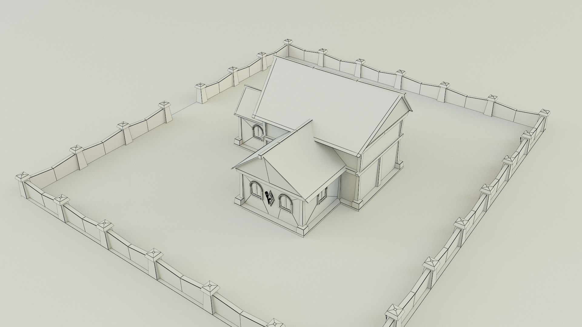 Medieval House Model 3D Model - TurboSquid 2255855