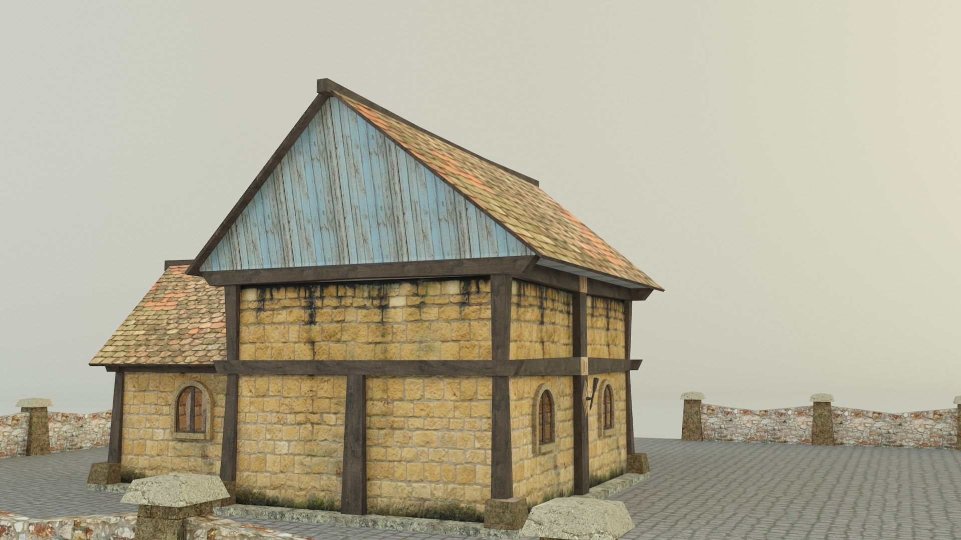 Medieval House Model 3D Model - TurboSquid 2255855