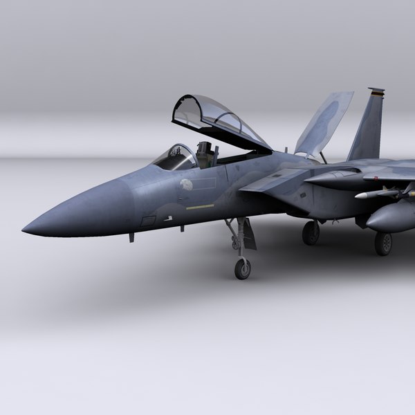 f-15 eagle fighter f-15c 3d model