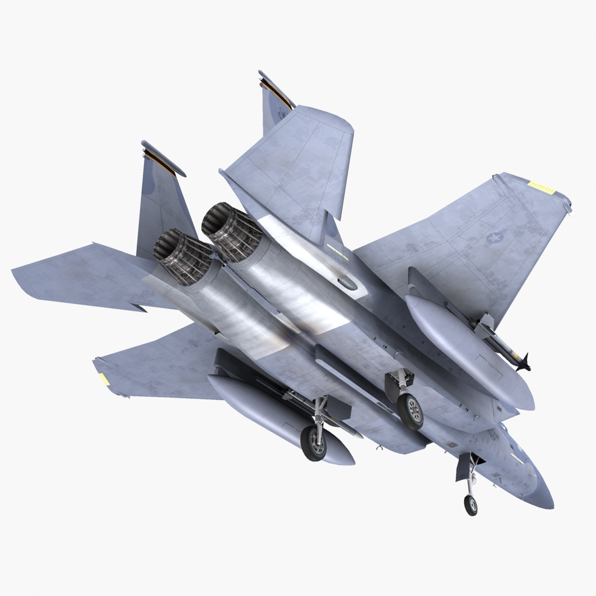 f-15 eagle fighter f-15c 3d model