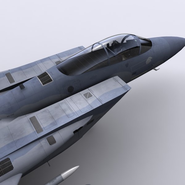 f-15 eagle fighter f-15c 3d model