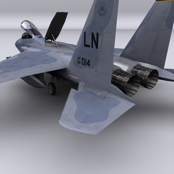f-15 eagle fighter f-15c 3d model