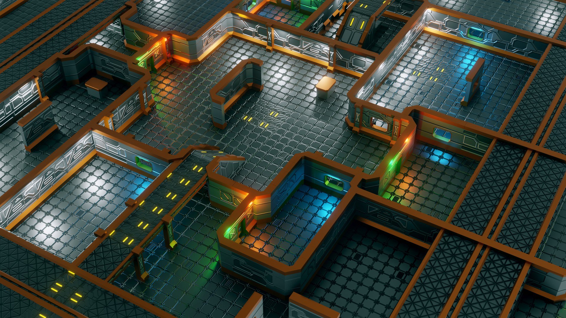 3D Modular RPG Game Environment - Low Poly - PBR - GameReady Model ...