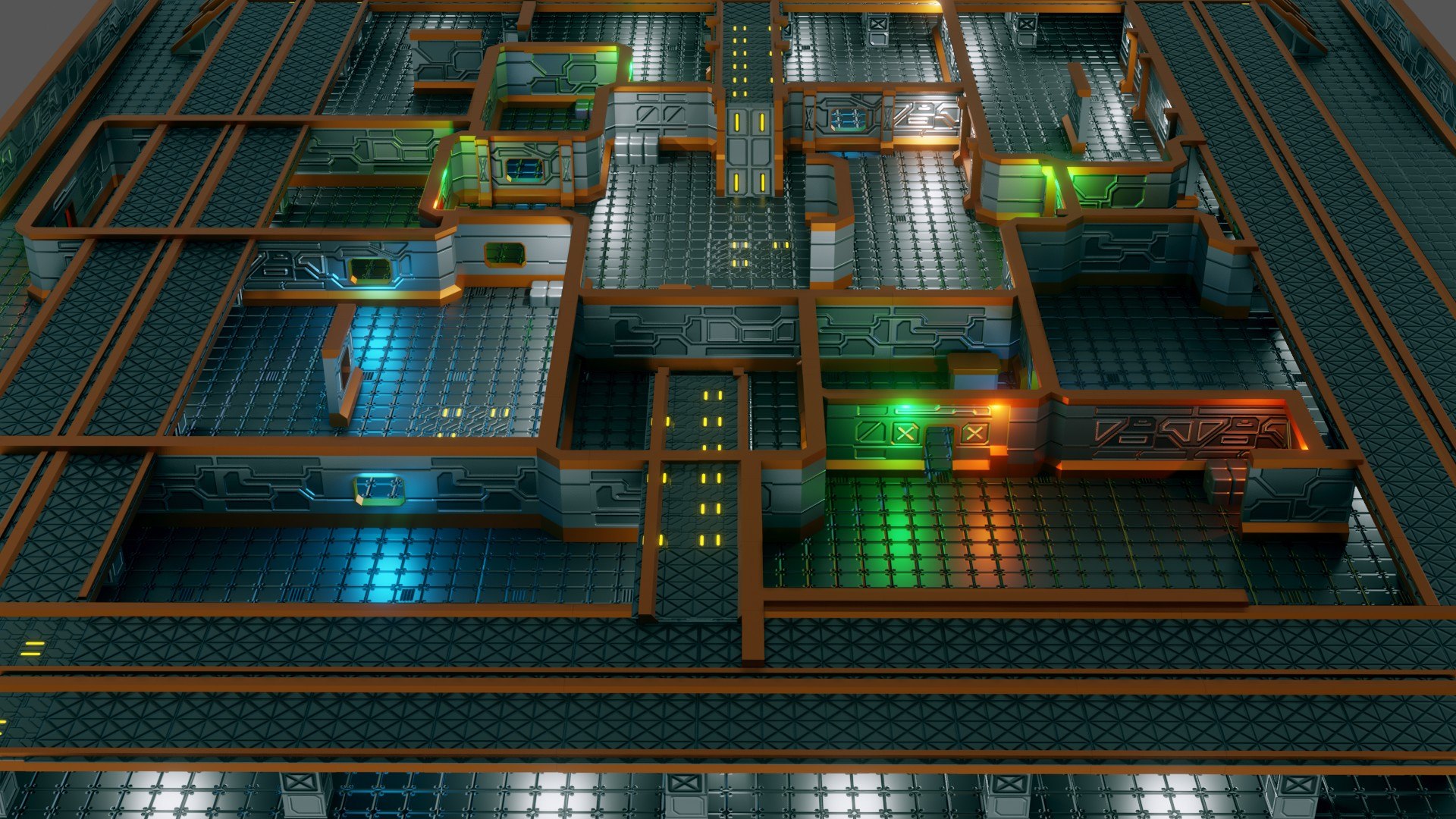 3D Modular RPG Game Environment - Low Poly - PBR - GameReady model ...