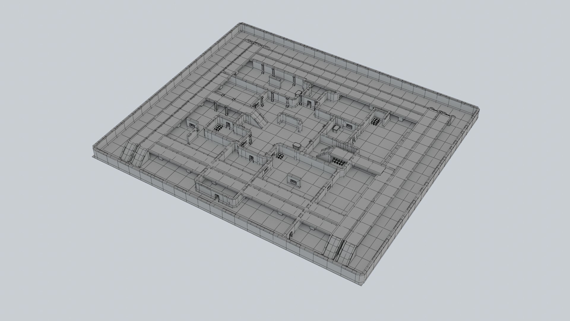 3D Modular RPG Game Environment - Low Poly - PBR - GameReady Model ...