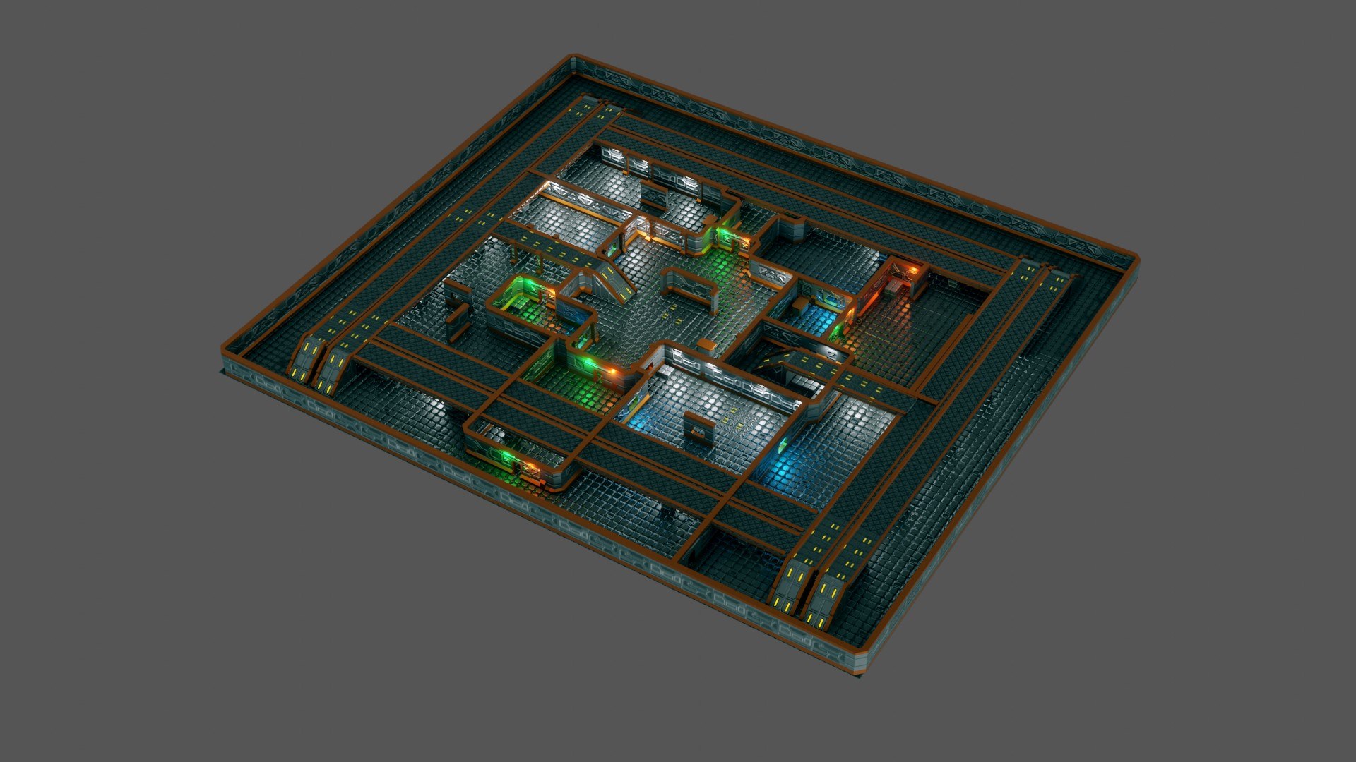 3D Modular RPG Game Environment - Low Poly - PBR - GameReady Model ...