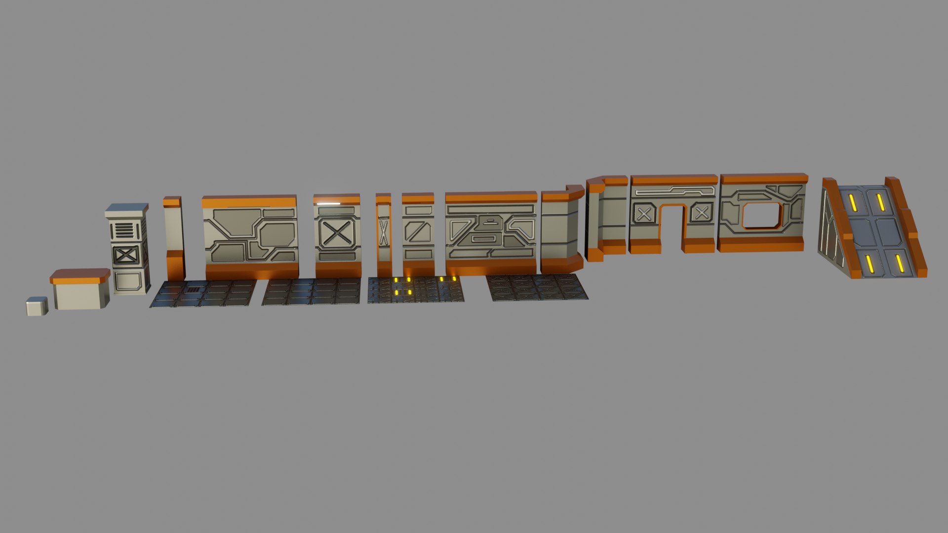 3D Modular RPG Game Environment - Low Poly - PBR - GameReady Model ...