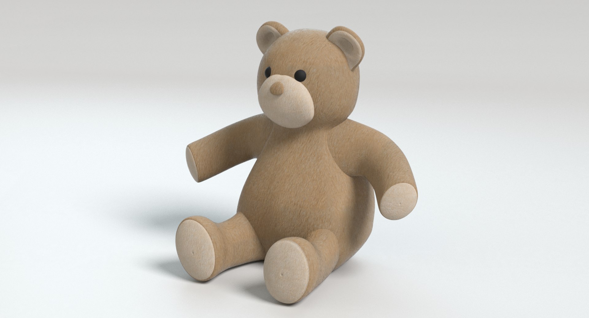 Stuffed Animal Bear Model - TurboSquid 1168608