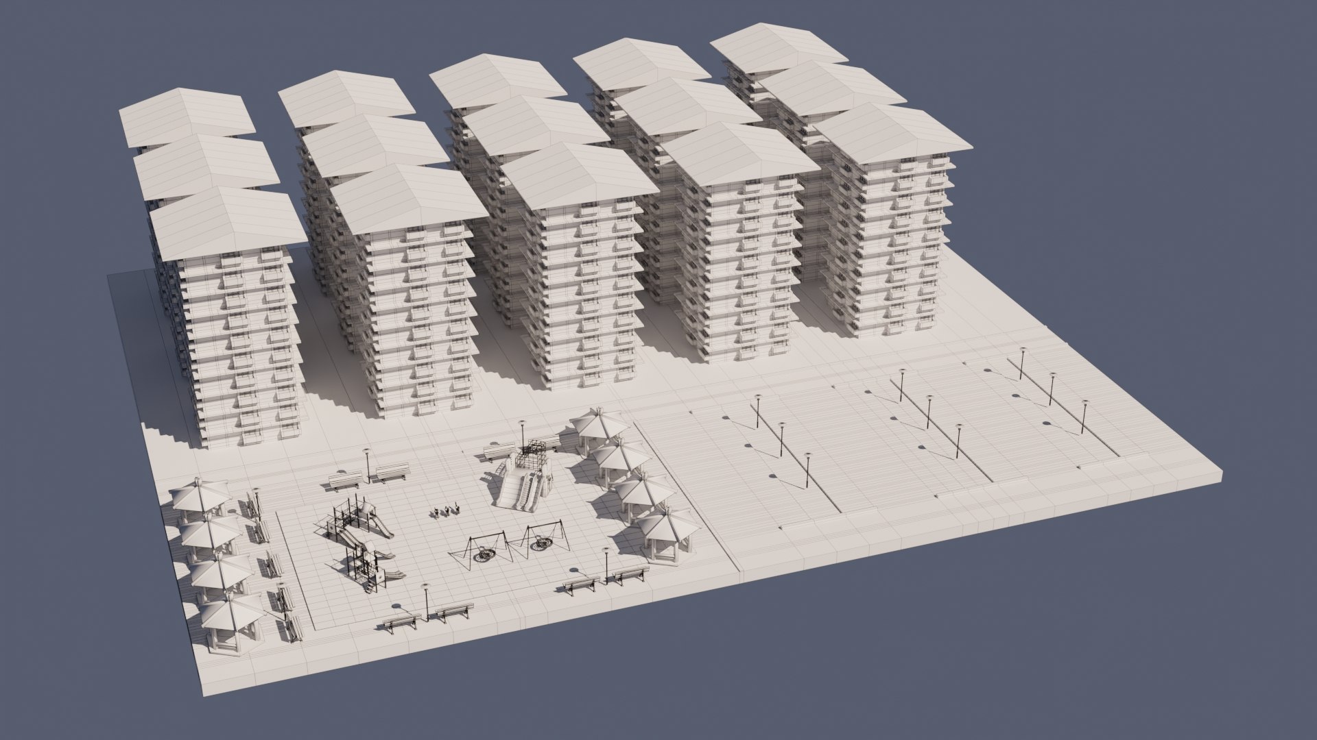 3D Buildings model - TurboSquid 1726674